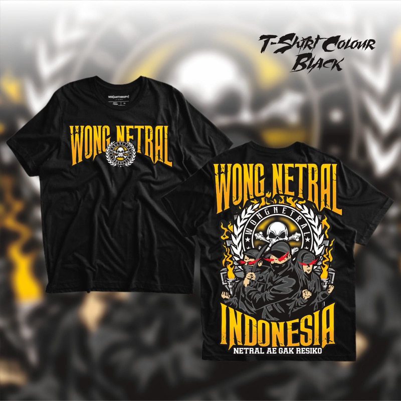Jual KAOS NETRAL WONG NETRAL INDONESIA KAOS NETRAL TERBARU - KAOS ...