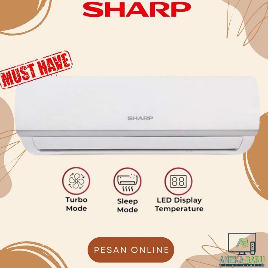 Jual [READY STOCK] Sharp AC Split 1 PK AH-A9ZEY / 9ZEY / 9 ZEY | Shopee ...