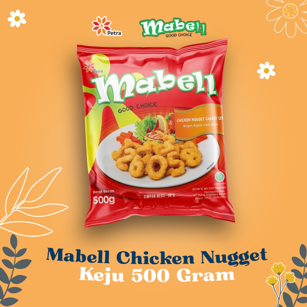 Jual Mabell Nugget Angka Cheesy 500 Gram Promo | Shopee Indonesia