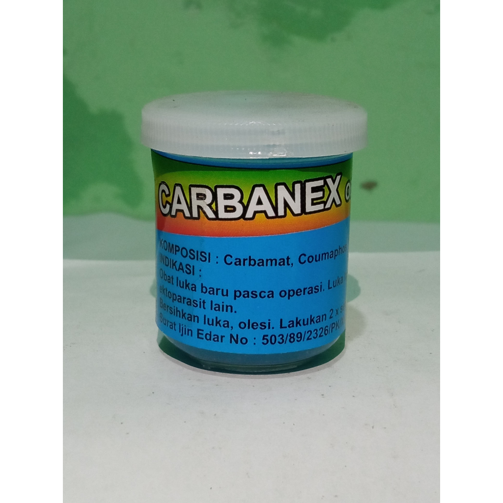 Jual Carbanex Obat Luka Gatal Parasit Koreng Scabies Gudik Kambing Sapi ...
