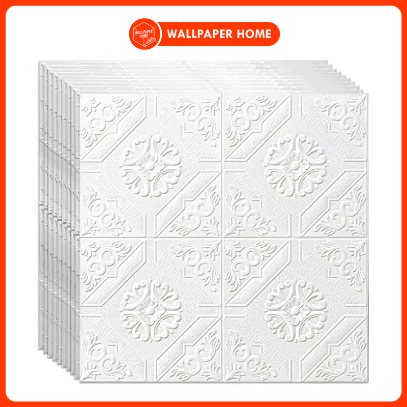 Jual Wallpaper Dinding 3D Foam Motif Batik Wallsticker/ Wallfoam ...