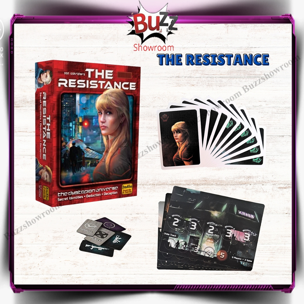 Jual The Resistance Board Game Card Games 3rd Edition | Shopee Indonesia