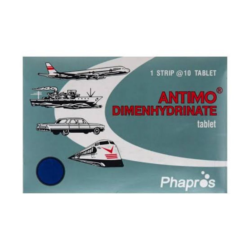Jual Antimo Tablet 1 Strip Dewasa | Shopee Indonesia
