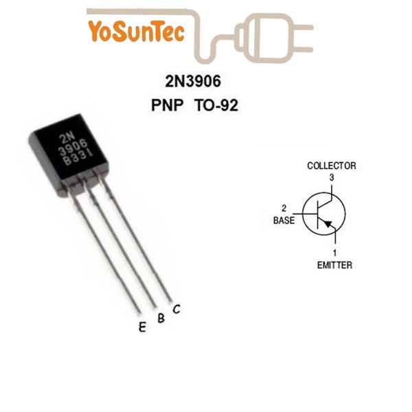 Jual Transistor (isi 5 pcs) 2N3904 PNP TR 2N 3904 / 2N3906 NPN TR 2N ...