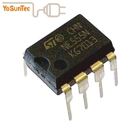 Jual IC Timer NE555 NE 555 NE555P DIP 8 Precision Timers NE 555P ii DIP-8 | Shopee Indonesia