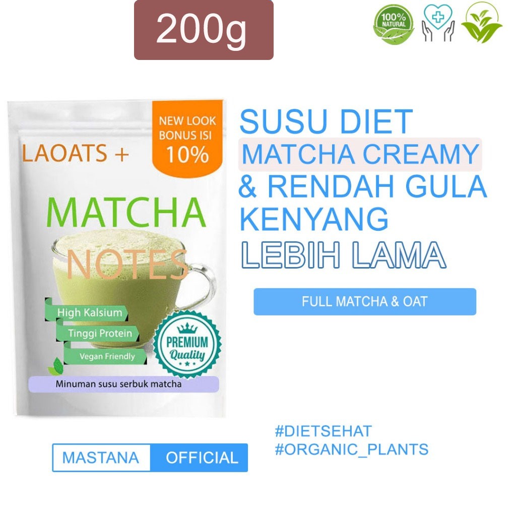 Jual Matcha Powder Penurun Berat Badan Pelangsing Badan Susu Diet Bubuk ...