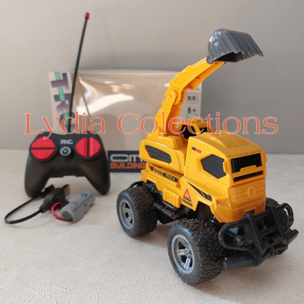 Jual Mainan RC Truk Offroad Excavator Remote Control | Shopee Indonesia