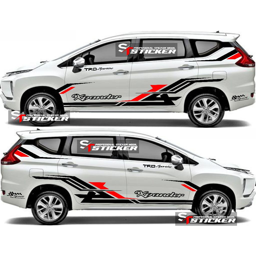 Jual Stiker mobil mitsubishi Xpander Sticker Mobil Mitsubuishi Xpander ...