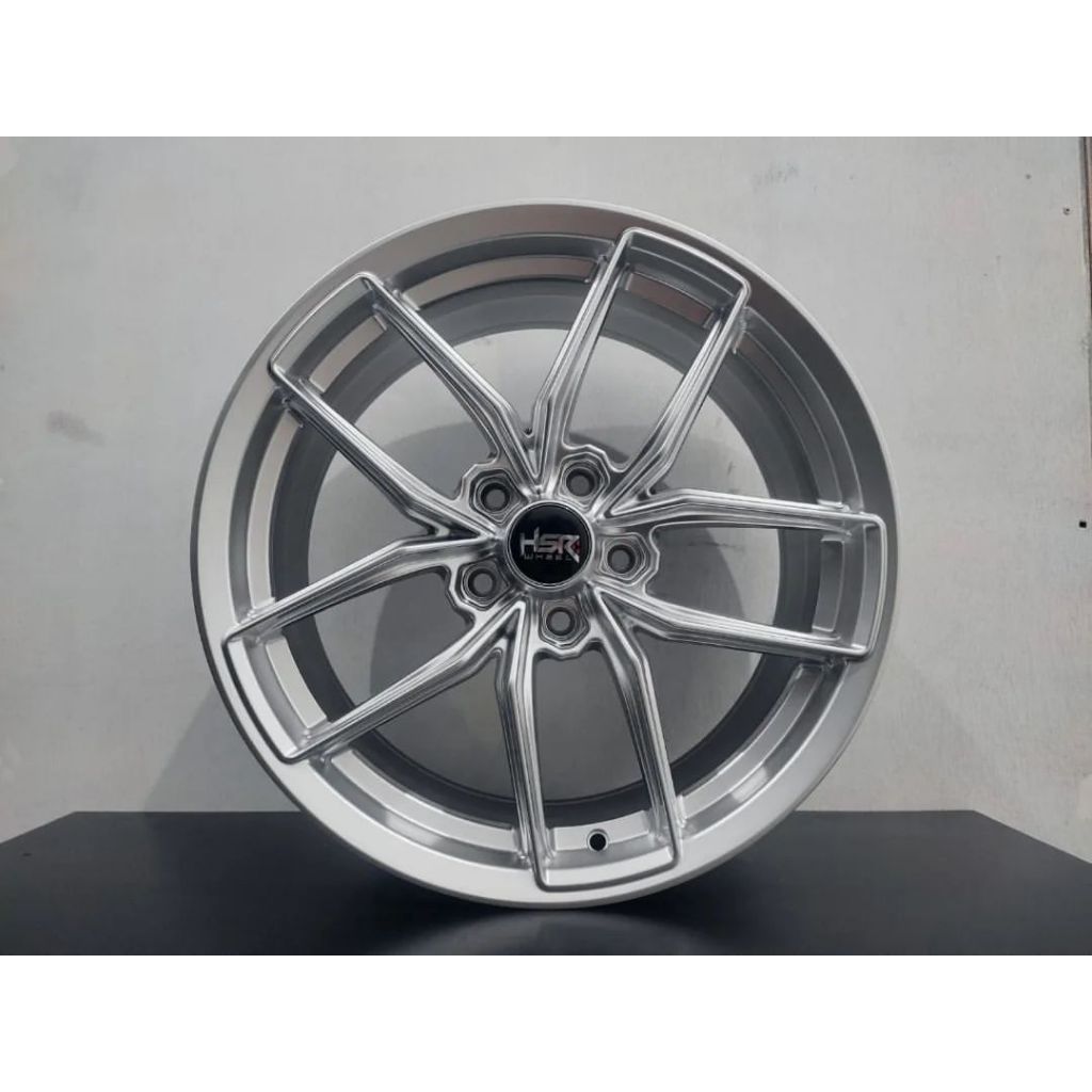 Jual velg racing ring 18 hsr hakone lebar 8 hyper silver for camry ...