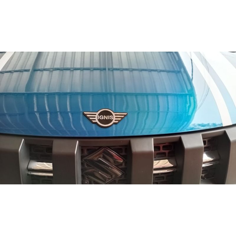 Jual Emblem mobil Suzuki Ignis Style gaya Minicooper | Shopee Indonesia