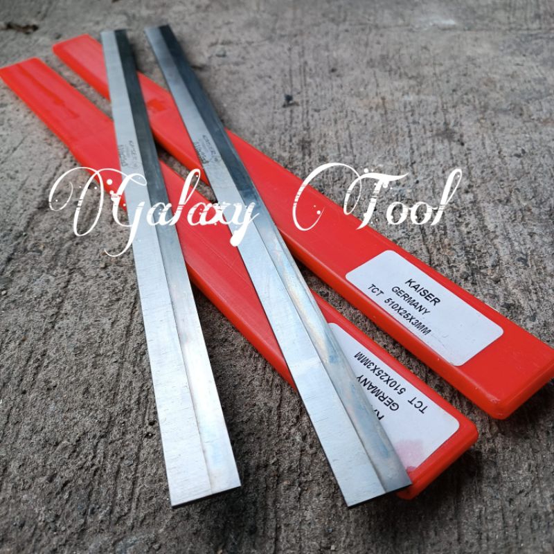 Jual mata pisau planer TCT Kaiser 310" 410" 510" 610" mesin serut kayu ...