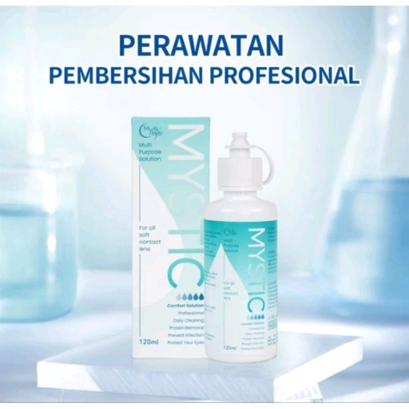 Jual Air Softlens Mysticeyes 120ml / Cairan Softlens Mysticeyes 120ml ...