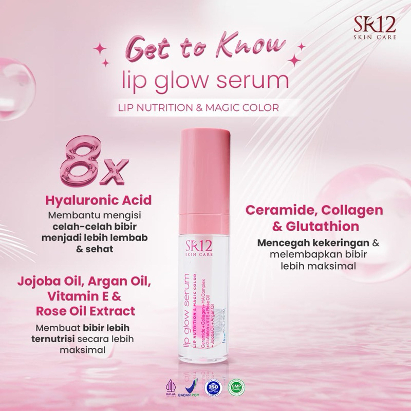 Jual SR12 LIP GLOW SERUM 2 GRAM BIBIR GLOSSY GLOWING WARNA BIBIR CANTIK LEMBAB | Shopee Indonesia