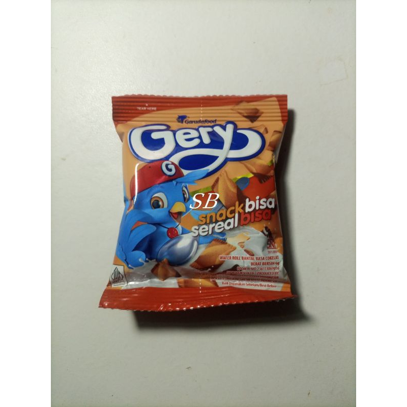 Jual Gary Wafer Roll Bantal Rasa Coklat Jajan Renceng Isi 10 | Shopee ...