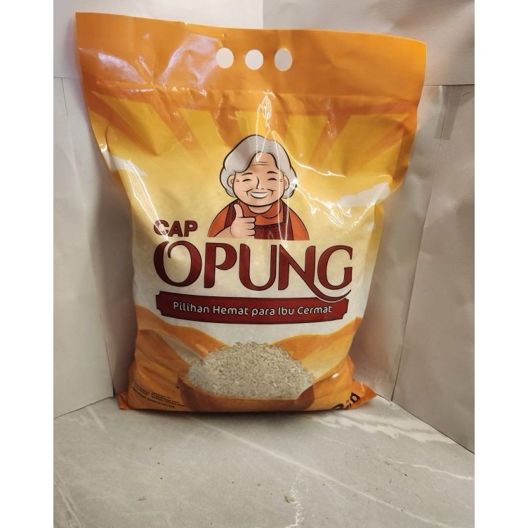 Jual Star seller AGEN beras kristal cap opung kemasan 3kg | Shopee ...