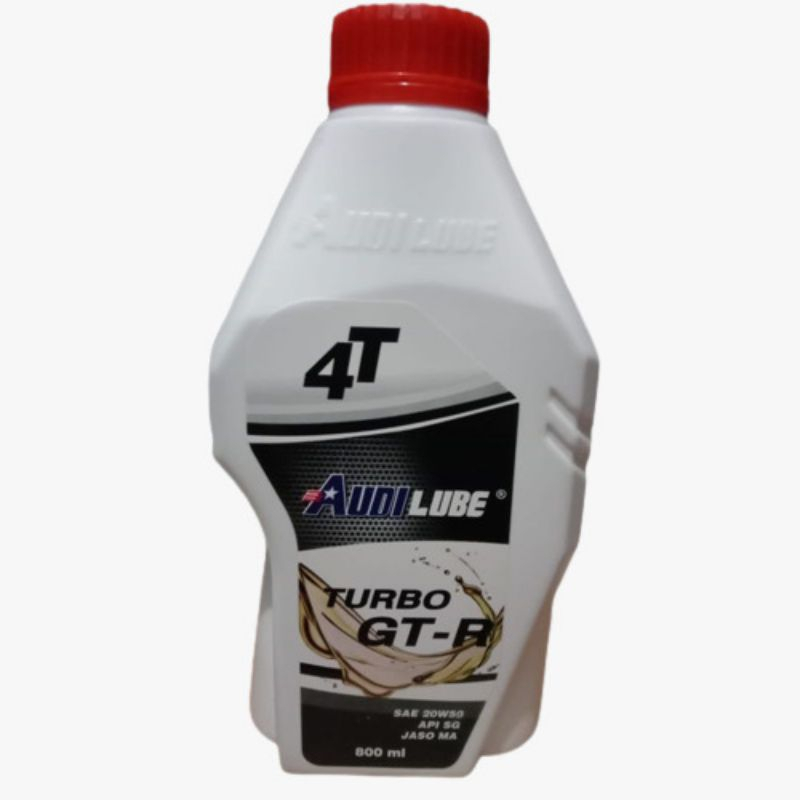 Jual OLI MESIN MOTOR AUDILUBE / AUDI LUBE 4T GT-R 800 ML | Shopee Indonesia