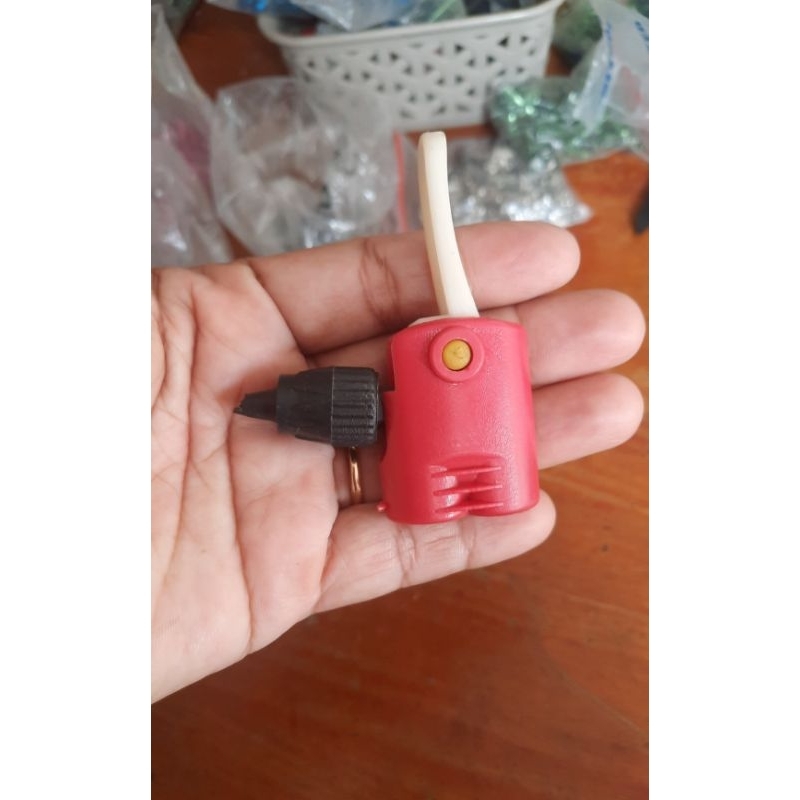 Jual Kepala Pompa Schrader hand pump Dobel Knop AV / EV Multi Tanpa ...