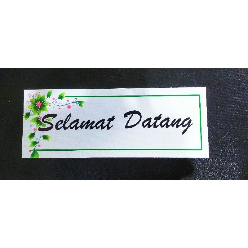 Jual Banner MMT Selamat Datang | Shopee Indonesia