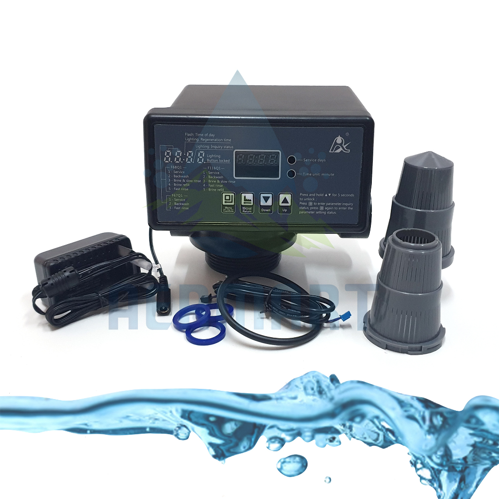 Jual Kepala Otomatis 3 way - Automatic Head 3 way Valve- Runxin F67Q1 ...