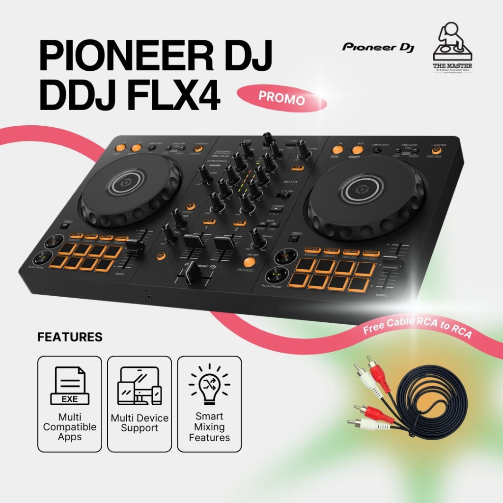 Jual [Ready Stock] Pioneer DJ DDJ-FLX4 | DDJ FLX4 | DDJ FLX 4 DJ ...