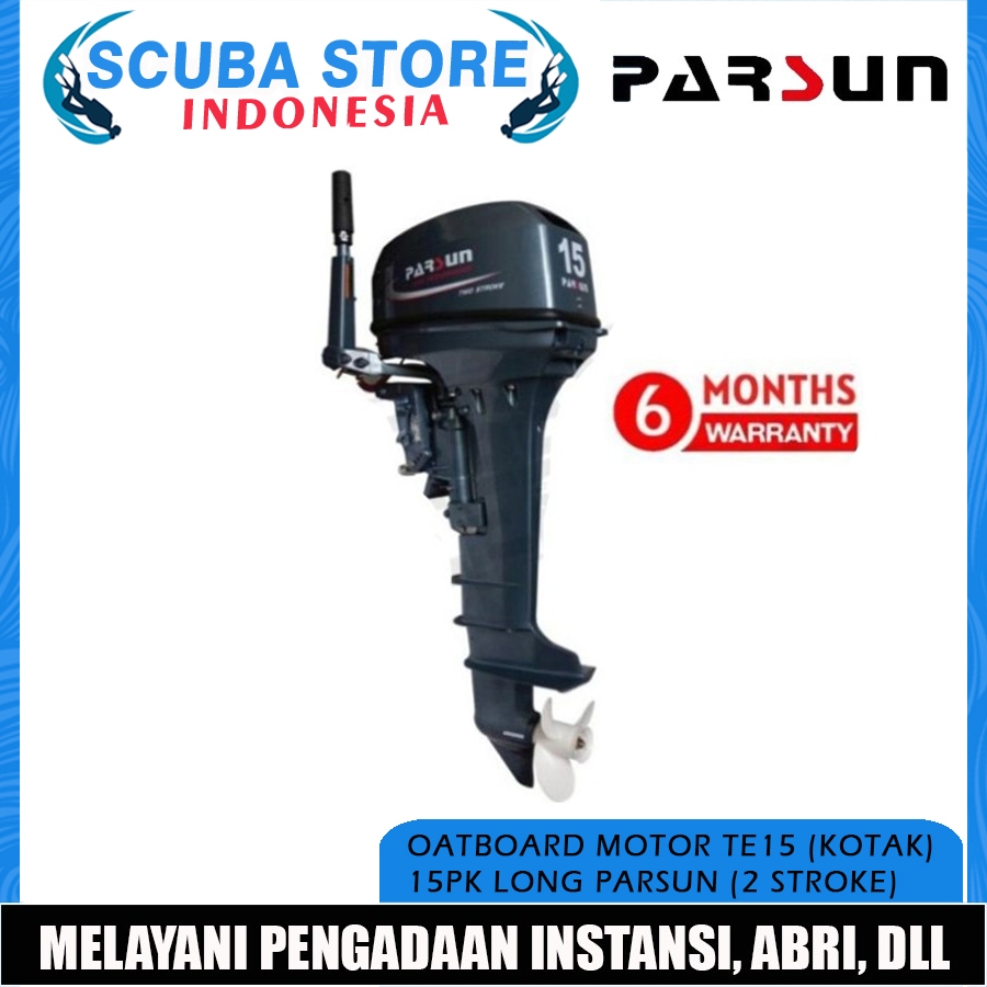 Jual TE15BML Oatboard Motor Mesin Tempel Parsun Mesin Penggerak Perahu Karet Plastik Rubber Boat ...