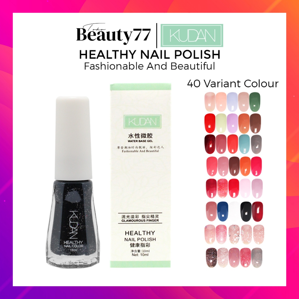 Jual KUTEK KUDAN HEALTHY NAIL POLISH GLAMOUROUS FINGER HALAL | Shopee ...