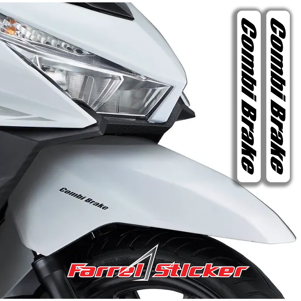 Jual STICKER COMBI BRAKE SPATBOR STIKER COMBIBRAKE FENDER DEPAN ...