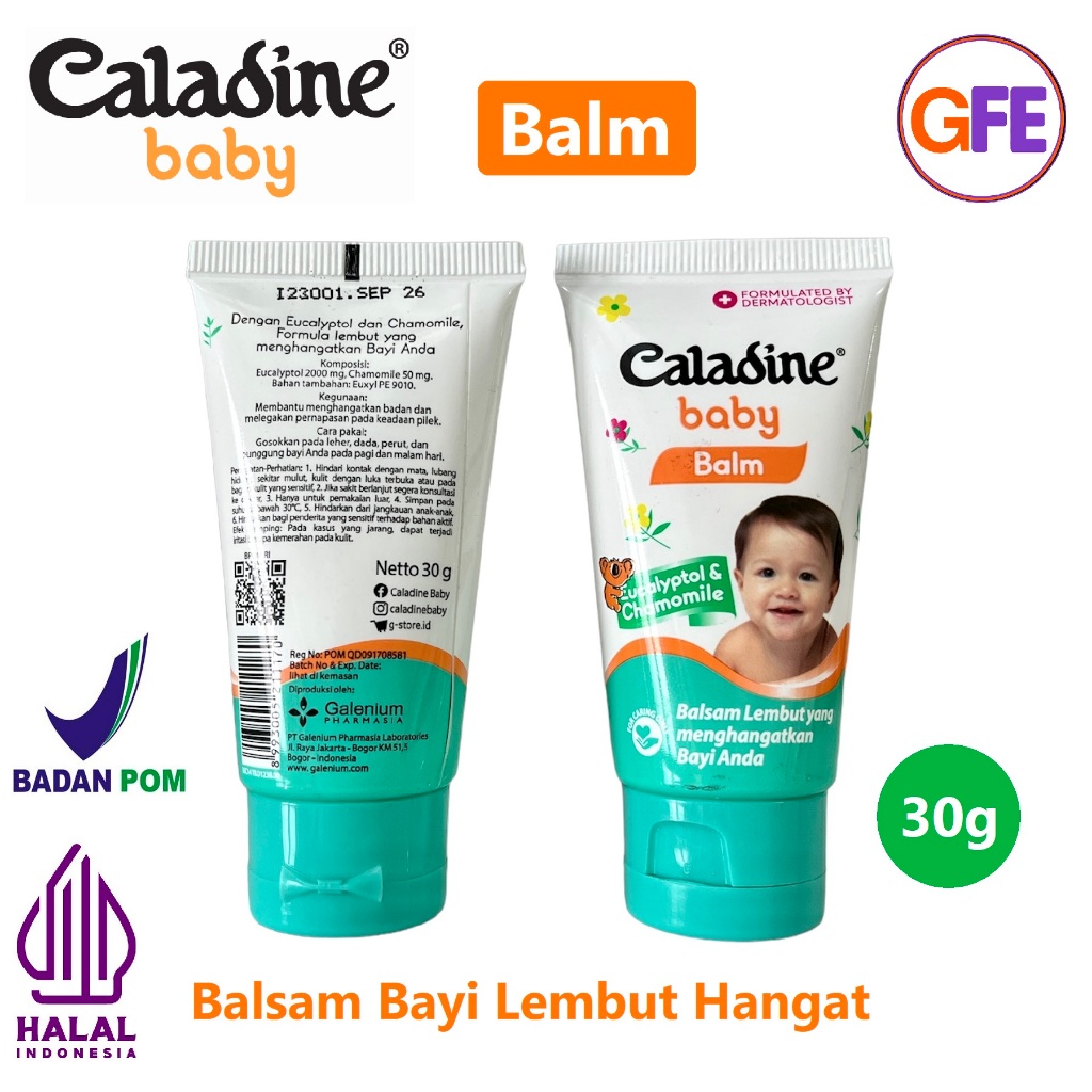Jual Caladine Baby Balm Balsam Bayi Balsem Hangat Lembut 30g | Shopee ...