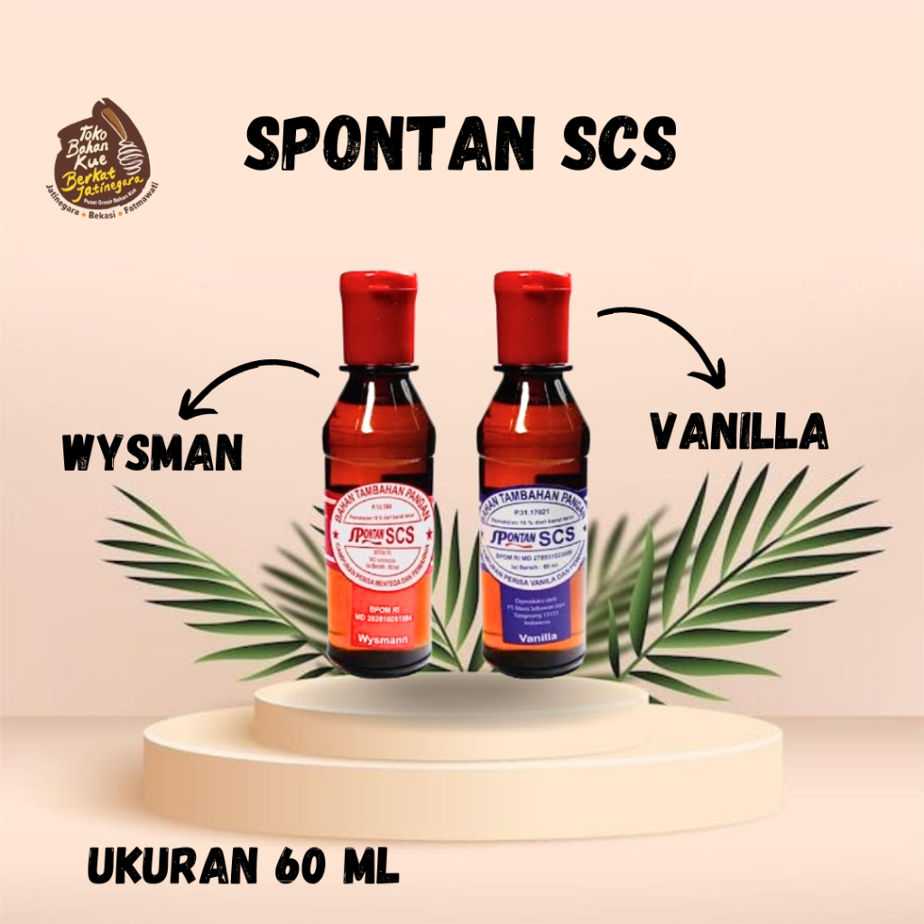 Jual SPONTAN SCS 60 ML / PELEMBUT KUE / SPONTAN CAKE SOFTENER | Shopee ...