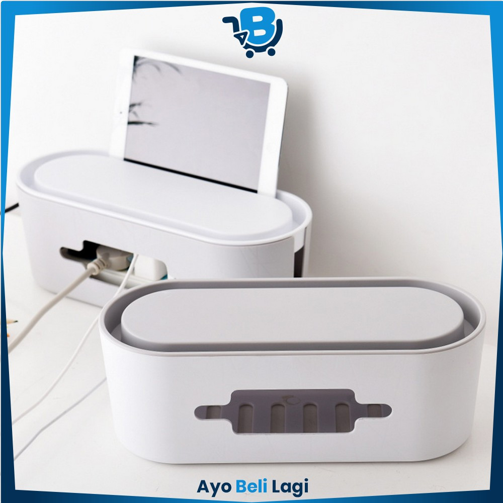 Jual Pengaman Cable Bahan Plastik / Kotak Organizer Kabel Rumah / Kotak ...