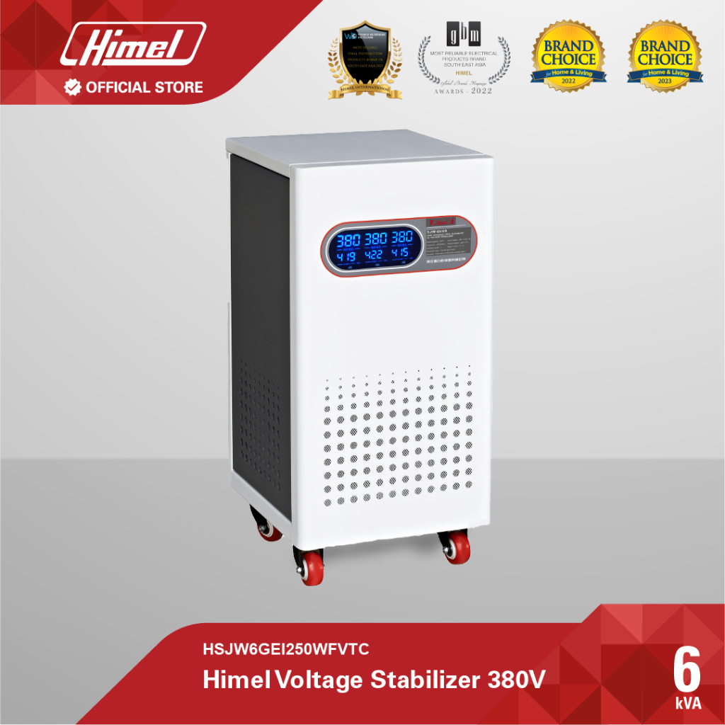 Jual Himel 3 Phase Voltage Stabilizer Stavolt 250-423 VAC 6 KVA - HSJW6GEI250WFVTC | Shopee ...