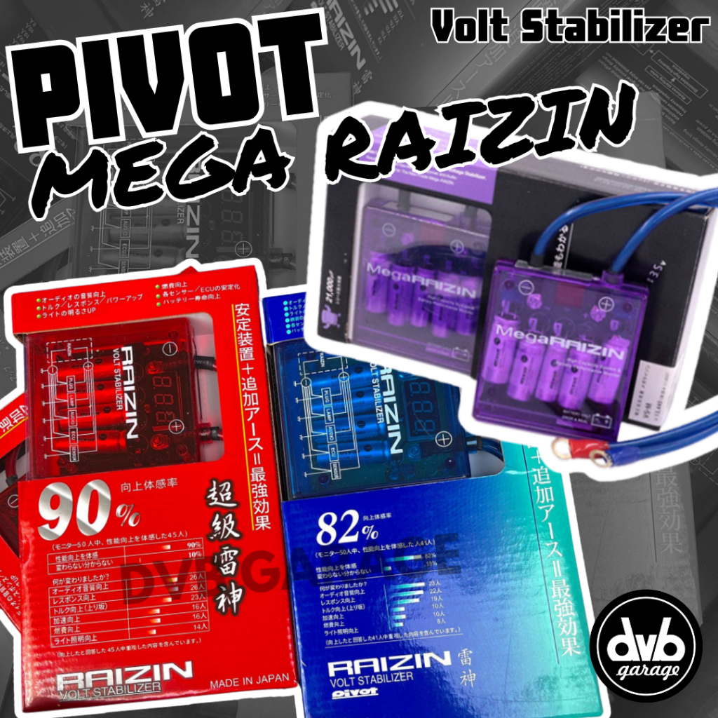 Jual PIVOT MEGA RAIZIN VOLT STABILIZER PREMIUM - MEGARAIZIN | Shopee ...