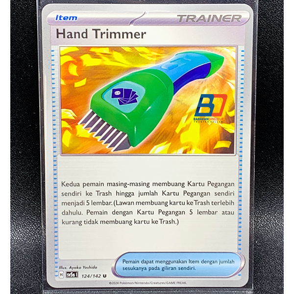 Jual Kartu Pokemon Trainer Hand Trimmer | Shopee Indonesia