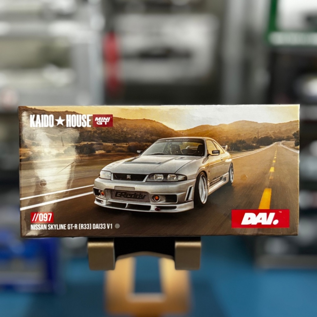 Jual MINI GT x KAIDO HOUSE Nissan Skyline GT-R (R33) DAI33 V1 //097 SEALED | MINIGT KAIDO | MGT ...