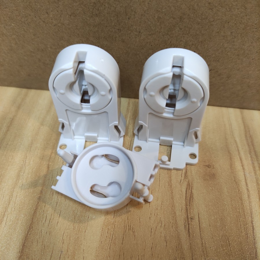 Jual Fitting Fiting Lampu TL T8 Neon LED FITTING KAKI TL 1 Set Pasang ...