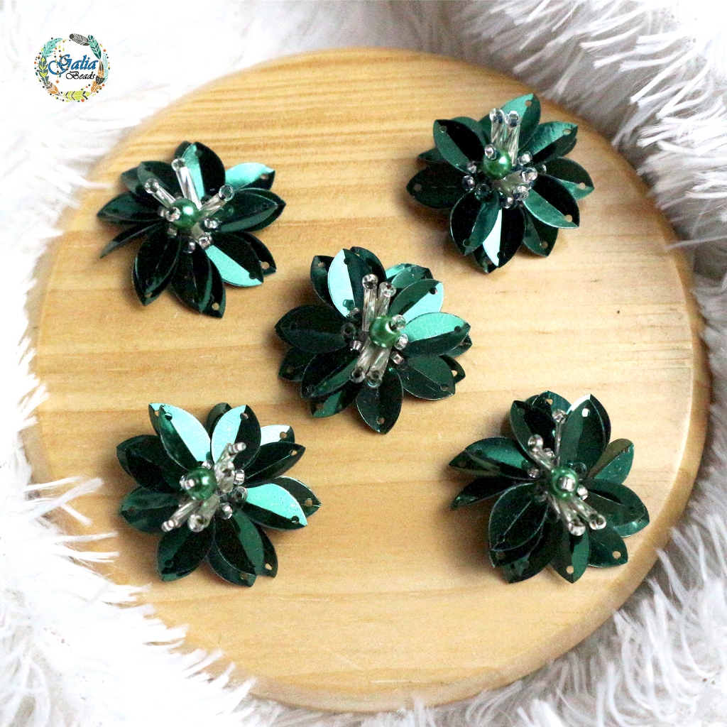 Jual PAYET BUNGA RANGKAI SEQUIN | Shopee Indonesia