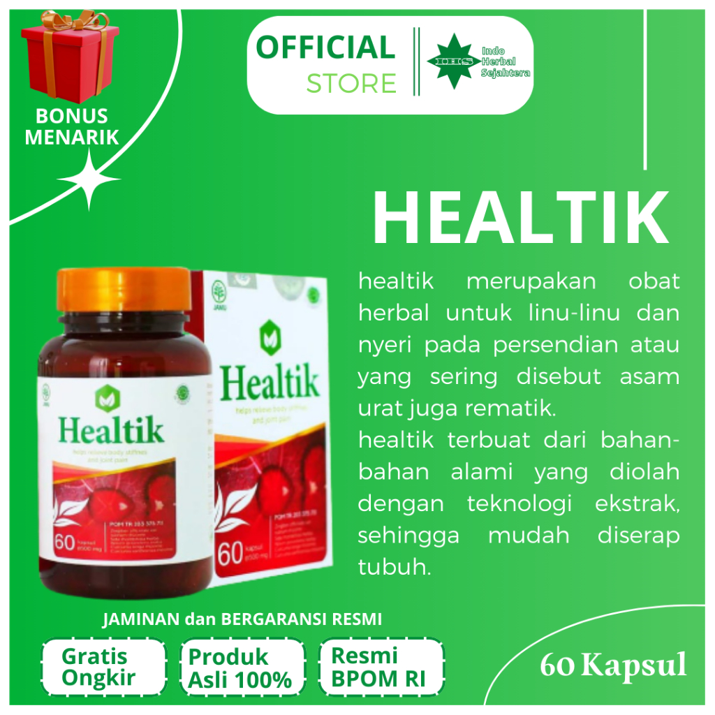 Jual HEALTIK ORIGINAL | Shopee Indonesia