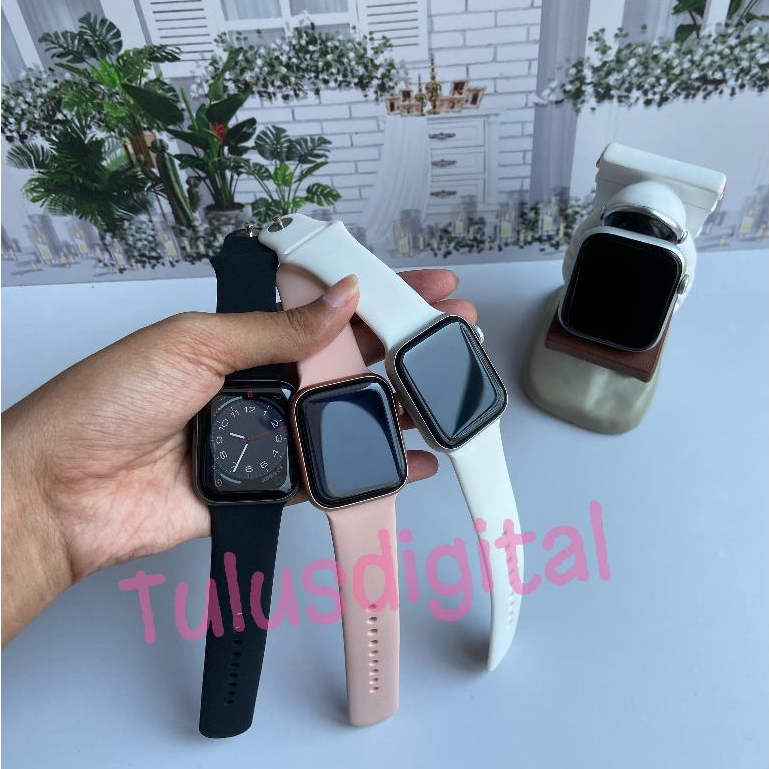 Jual Apple Watch/iWatch Seri 5 40MM/44MM S5 Stainless Steel Second 100% ...
