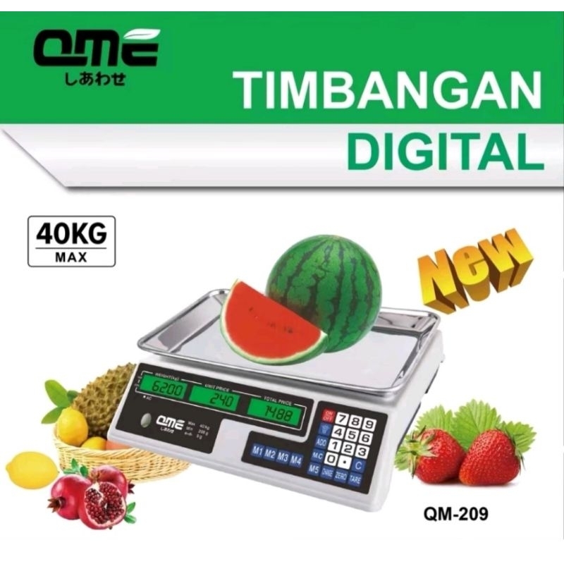 Jual TIMBANGAN DIGITAL LAUNDRY/TIMBANGAN DIGITAL BUAH/TIMBANGAN DIGITAL ...