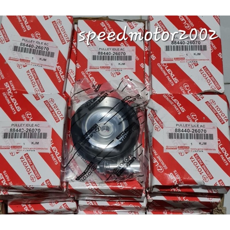 Jual Pulley AC kijang 5K Lubang kecil+as universal 88440-26070 toyota ...