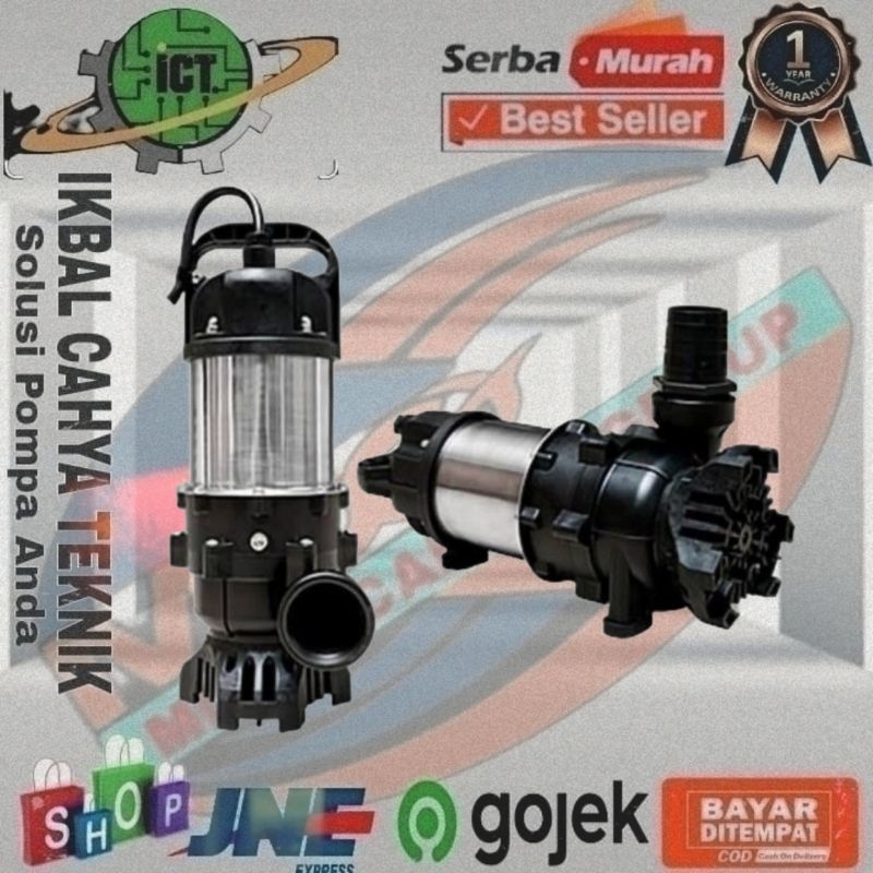 Jual Pompa Celup Bossco MH-50 Pompa Air Celup Sirkulasi Kolam Ikan ...