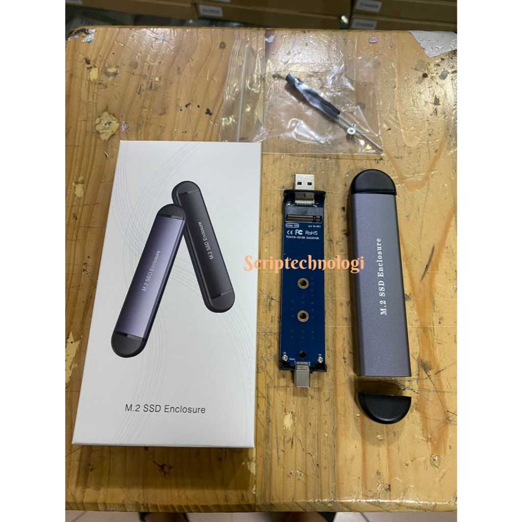 Jual Casing hdd external case SSD M2 M.2 NVMe Enclosure USB 3.0 And USB ...