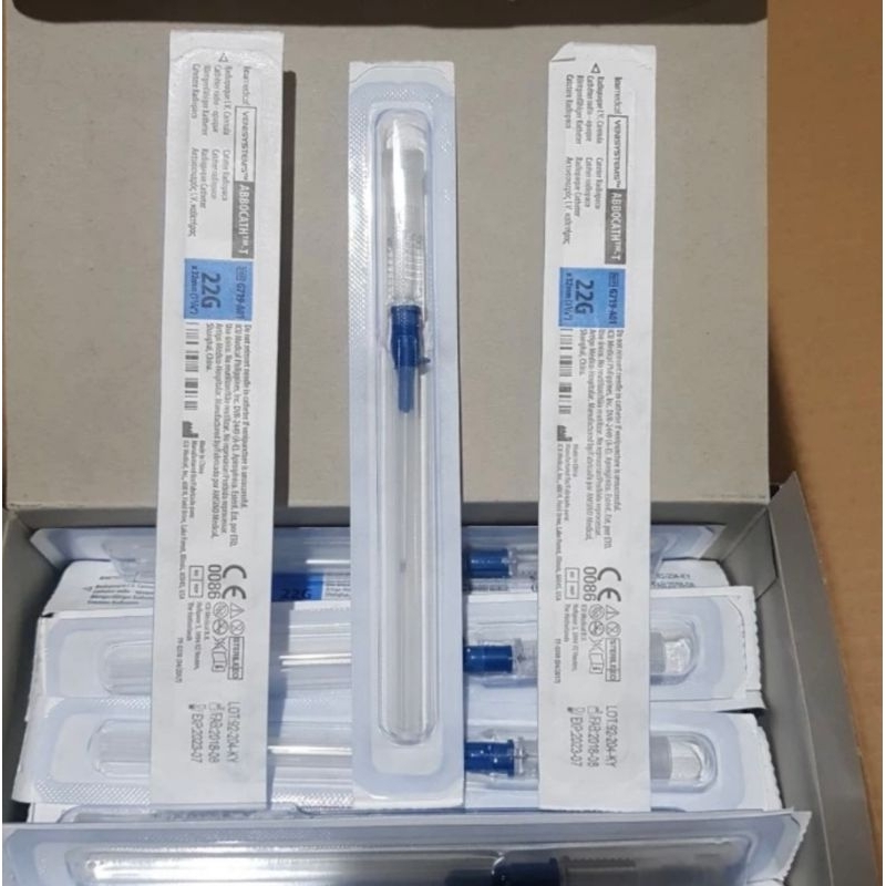 Jual IV Catheter Abbocath Venisystems 22 G 22G | Shopee Indonesia