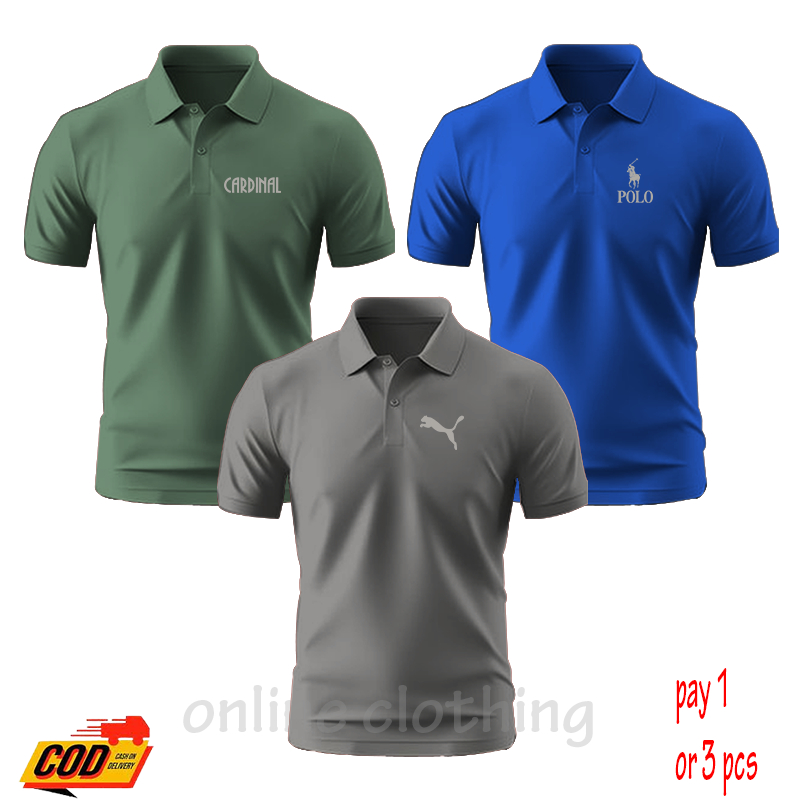 Jual Paket Hemat 3 pcs Kaos Polo Shirt Kerah Lengan Pendek / Kaos Polo ... Jual Paket Hemat 3 pcs Kaos Polo Shirt Kerah Lengan Pendek / Kaos Polo ...