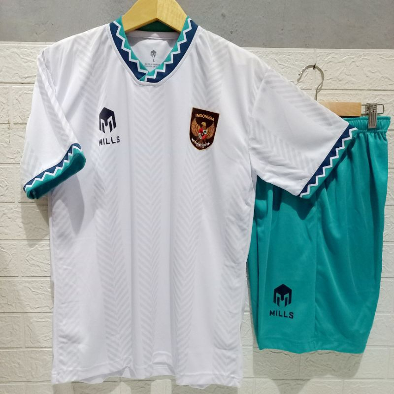 Jual 1 stel jersey timnas indonesia kaos bola timnas teraru 2024 ...