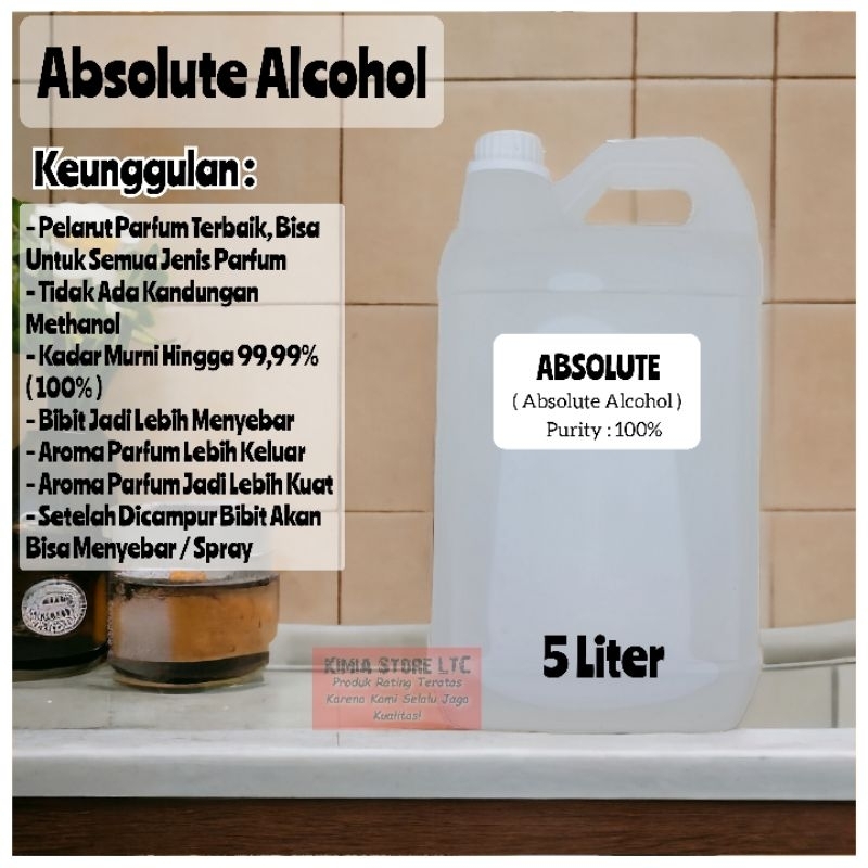Jual ABSOLUTE 5 LITER / ABSOLUTE PARFUM 5 LITER / ABSOLUTE 100% ...
