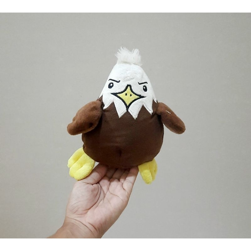 Jual Boneka Burung Elang Wild Buddies Original Daiso Size 15 cm/ Boneka ...