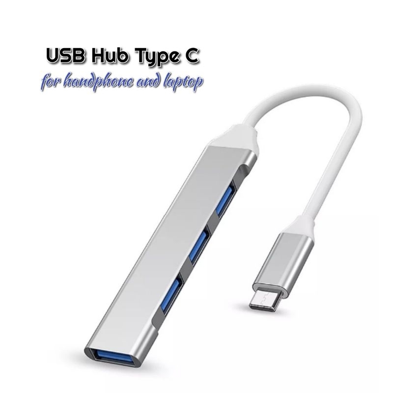 Jual USB HUB TYPE-C 4 PORT DOCKING STATION | Shopee Indonesia