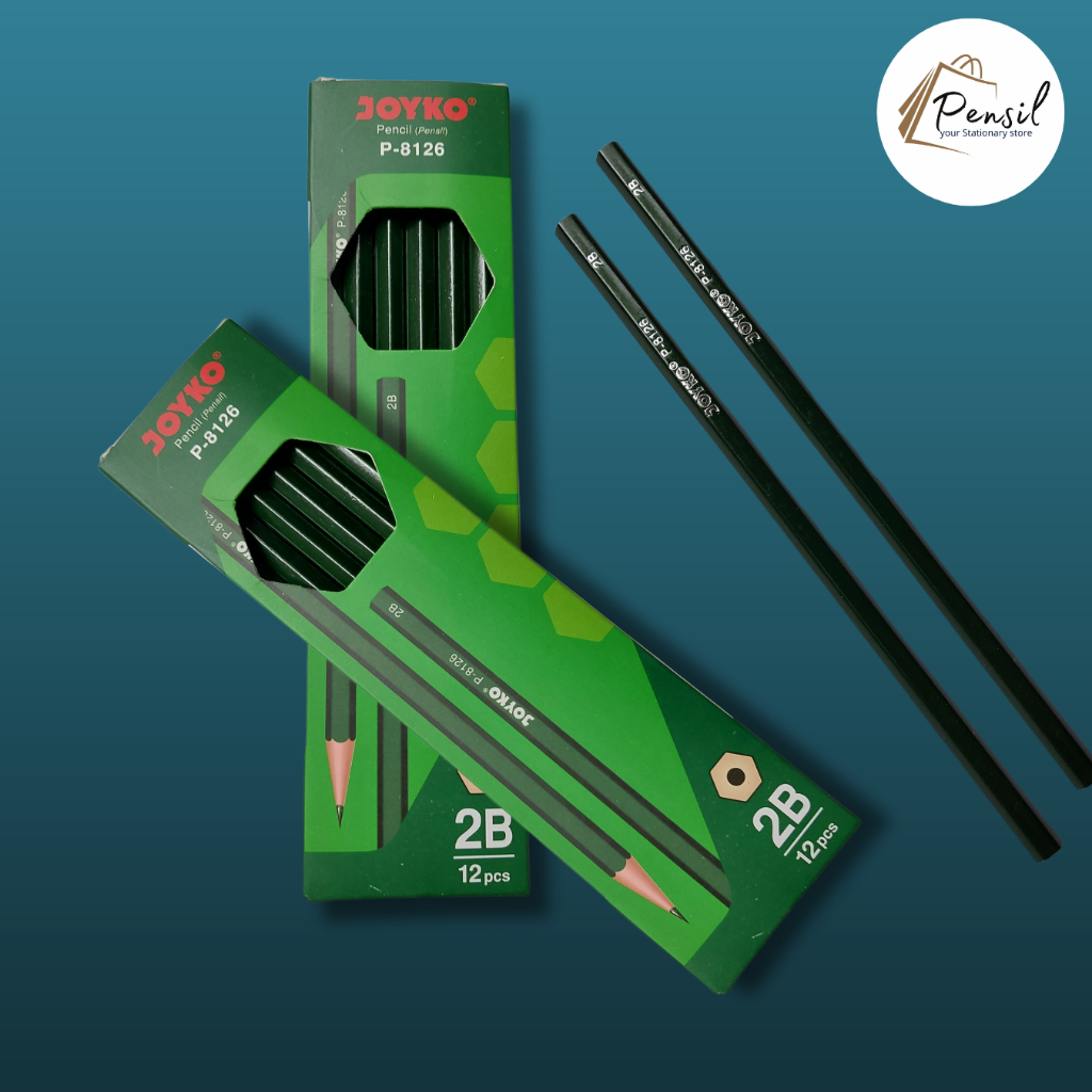 Jual Pensil 2B Joyko Pensil Joyko P-8126 2B (12 Pcs) | Shopee Indonesia