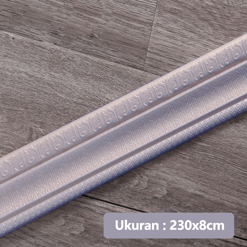 Jual 230cm*8cm Wallpaper List Border Foam Stiker list profil border ...